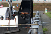 Proefproject met walstroom voor binnenvaart - Waaskrant